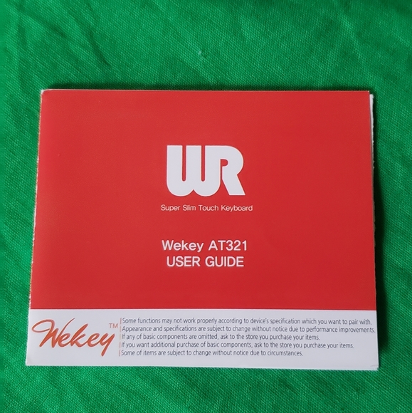 Wekey | Computers, Laptops & Parts | Wekey Bluetooth Super Slim Touch ...